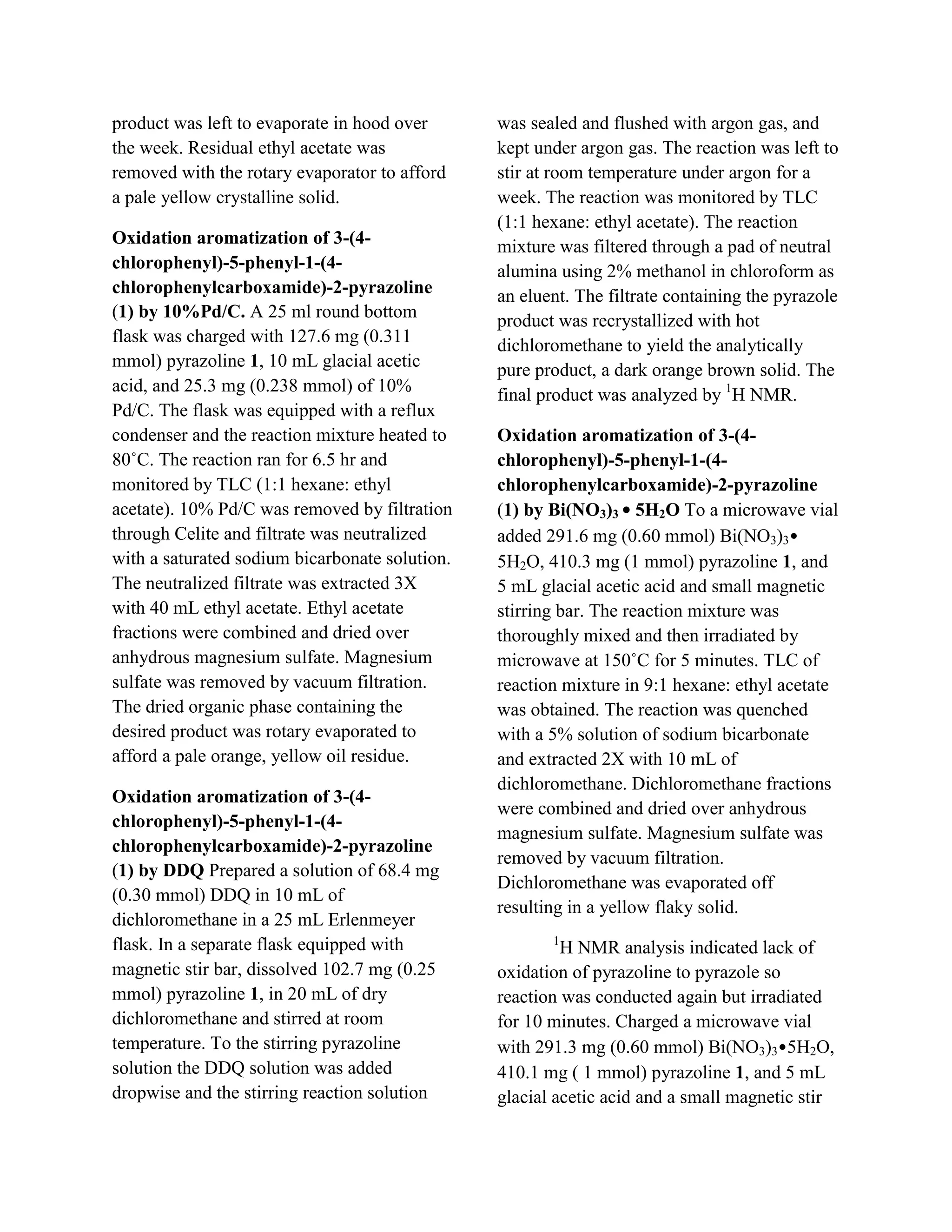 CHEM 450 Final Report | PDF