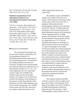CHEM 450 Final Report | PDF