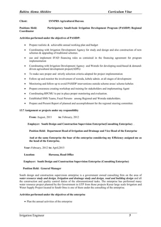 Bahiru CV.reviseduped | PDF