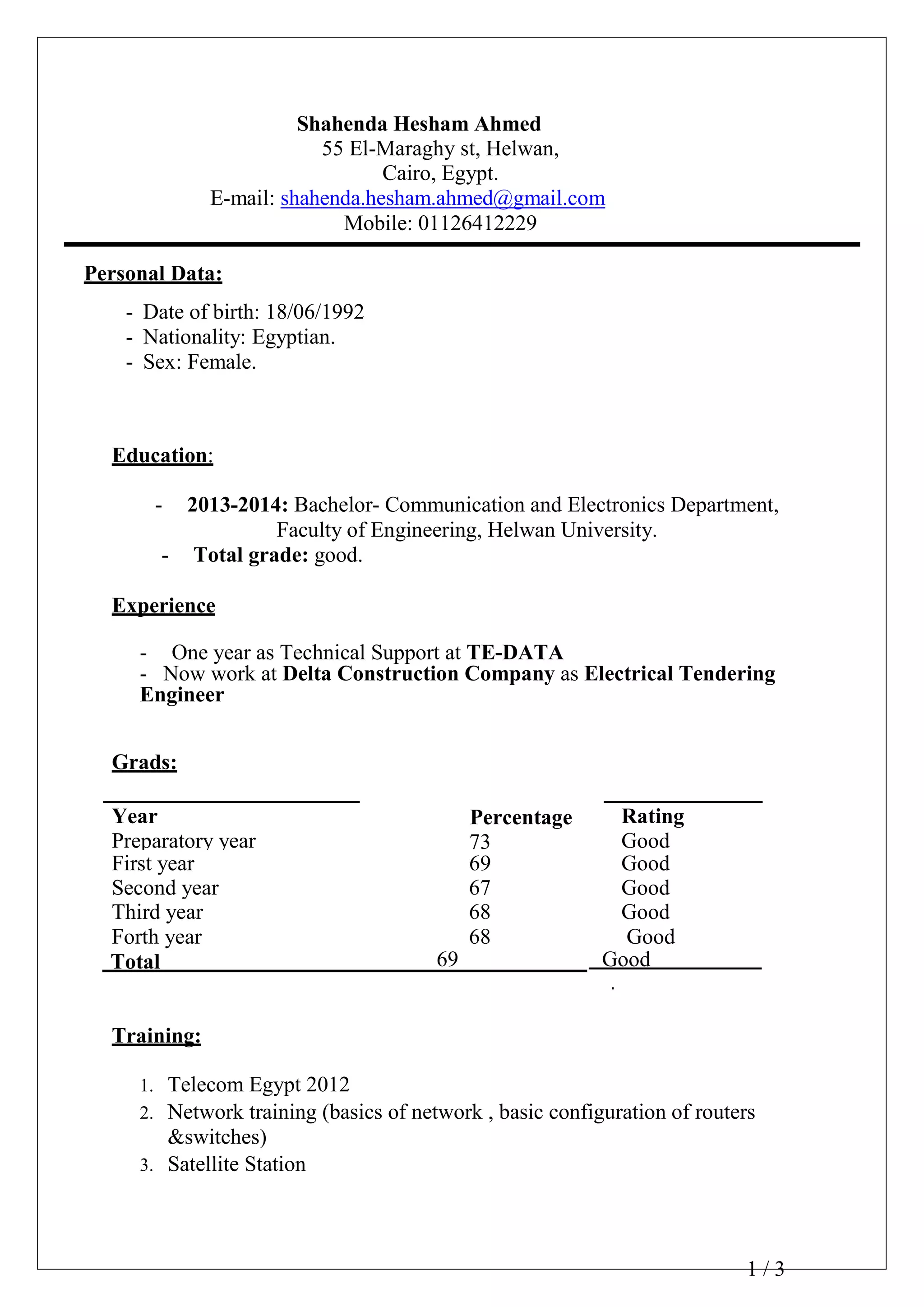 shahenda hesham ahmed | PDF