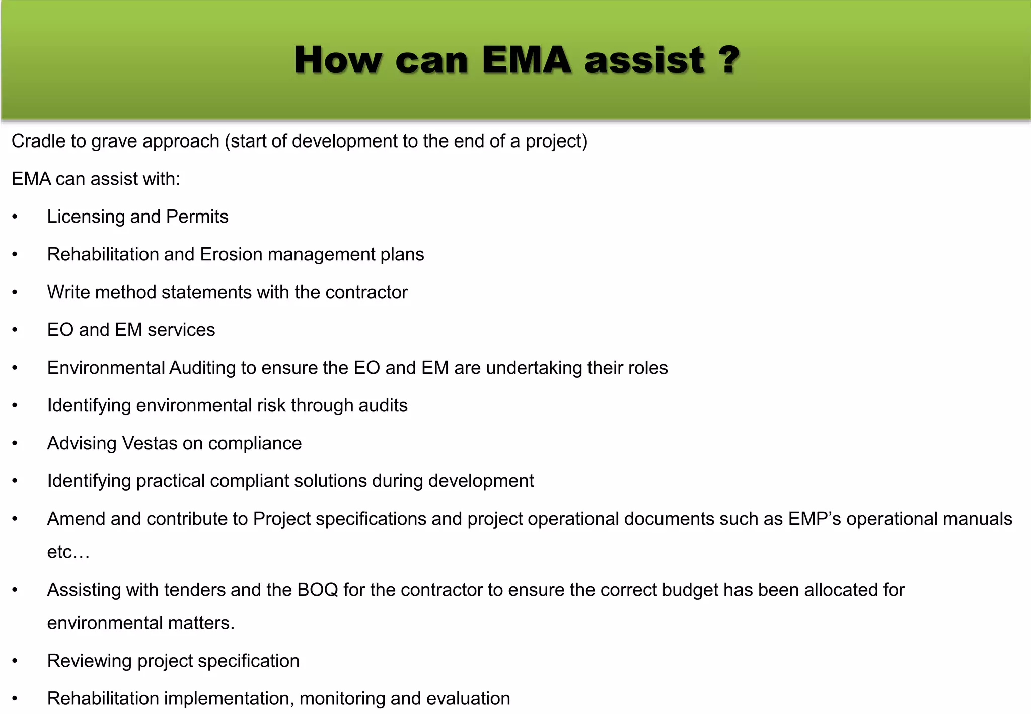 presentation on why EMA is needed | PPTX