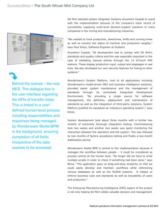 SuccessStory_Wonderware_SA Mint | PDF