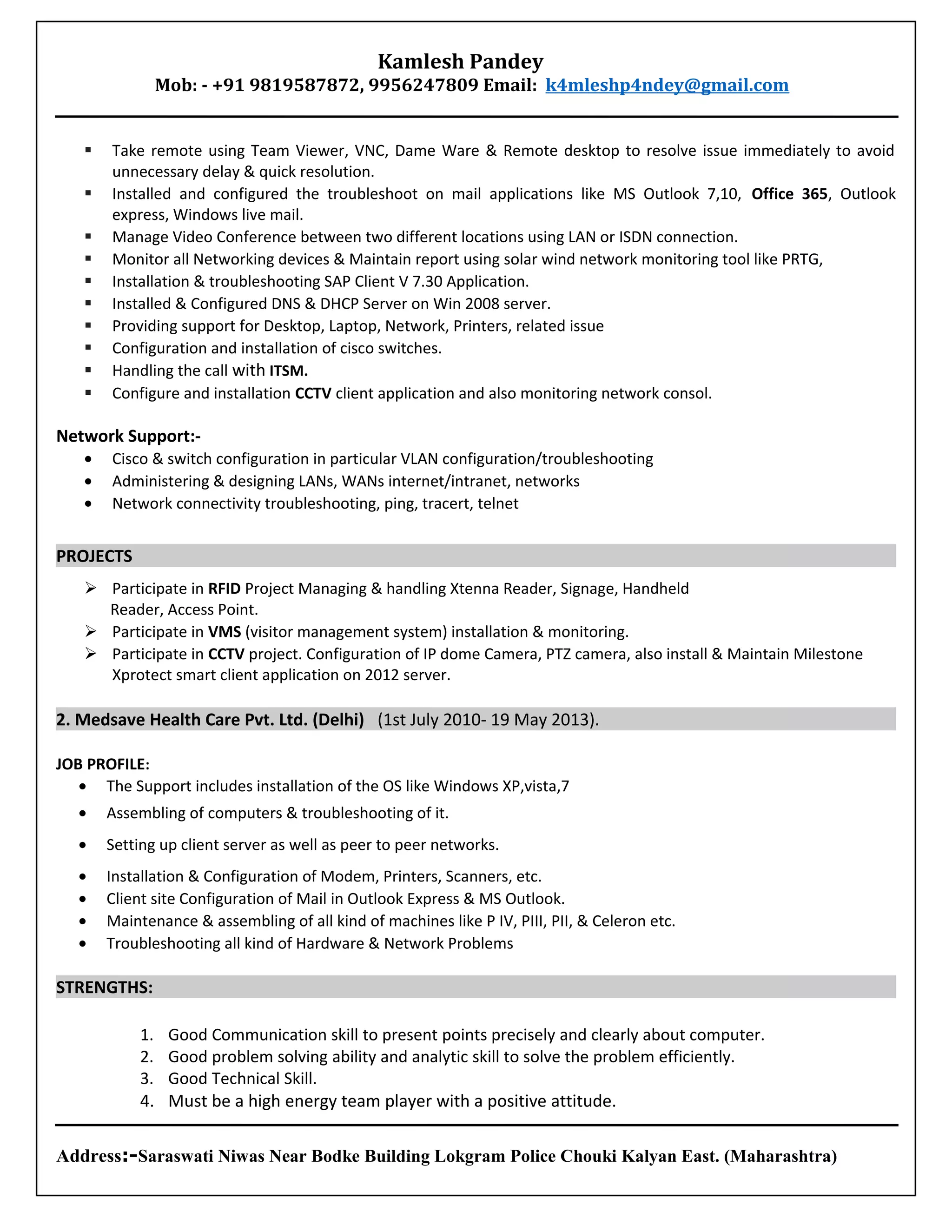 Kamlesh Pandey | DOC