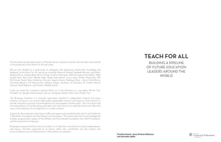 FINAL Teach For All Case Study | PDF