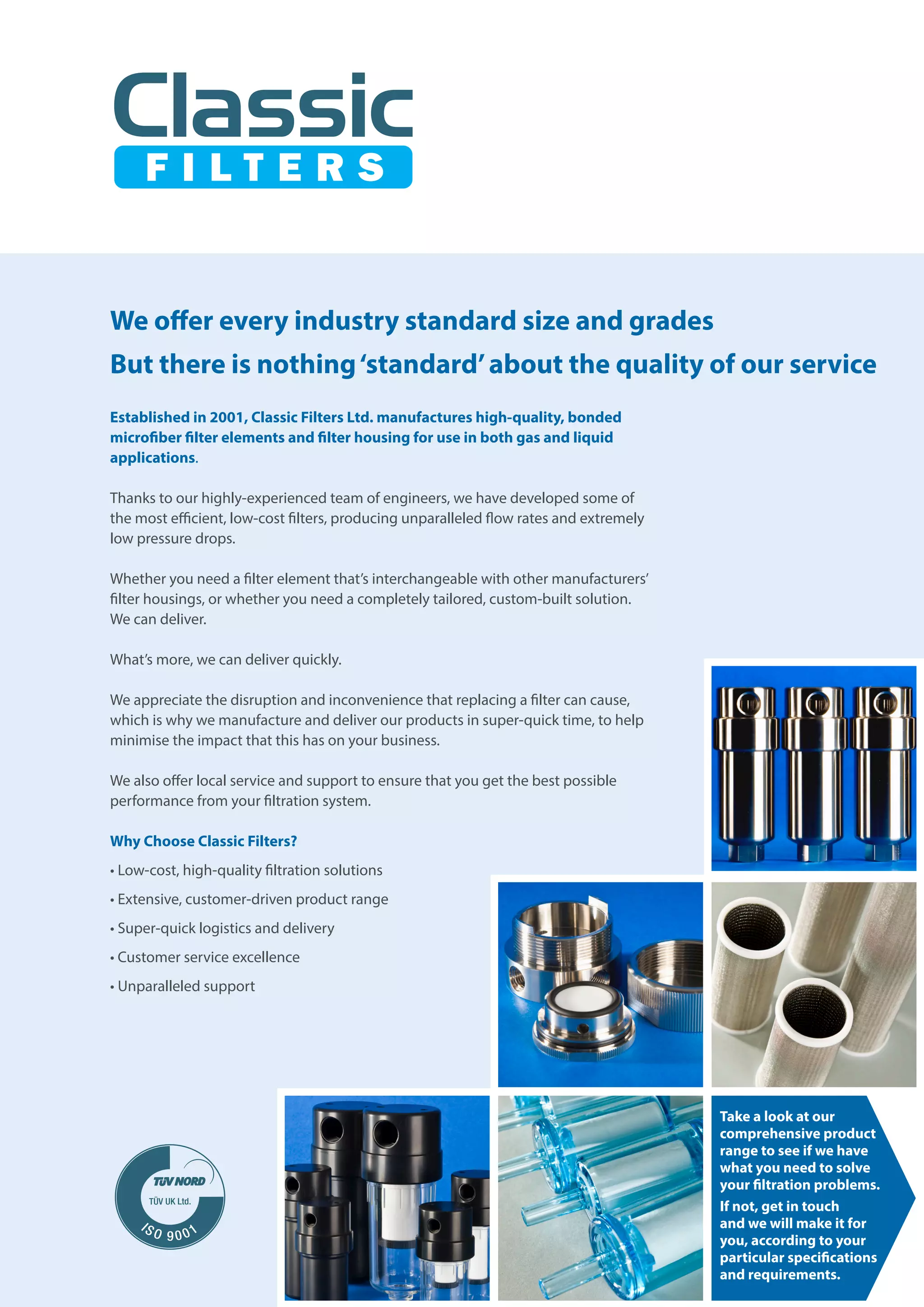 Classic Filters Literature | PDF