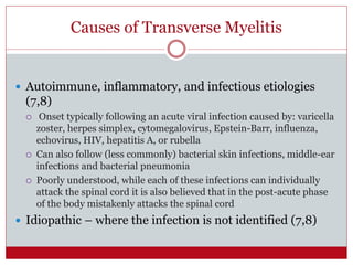 Transversemyelitis2 | PPTX