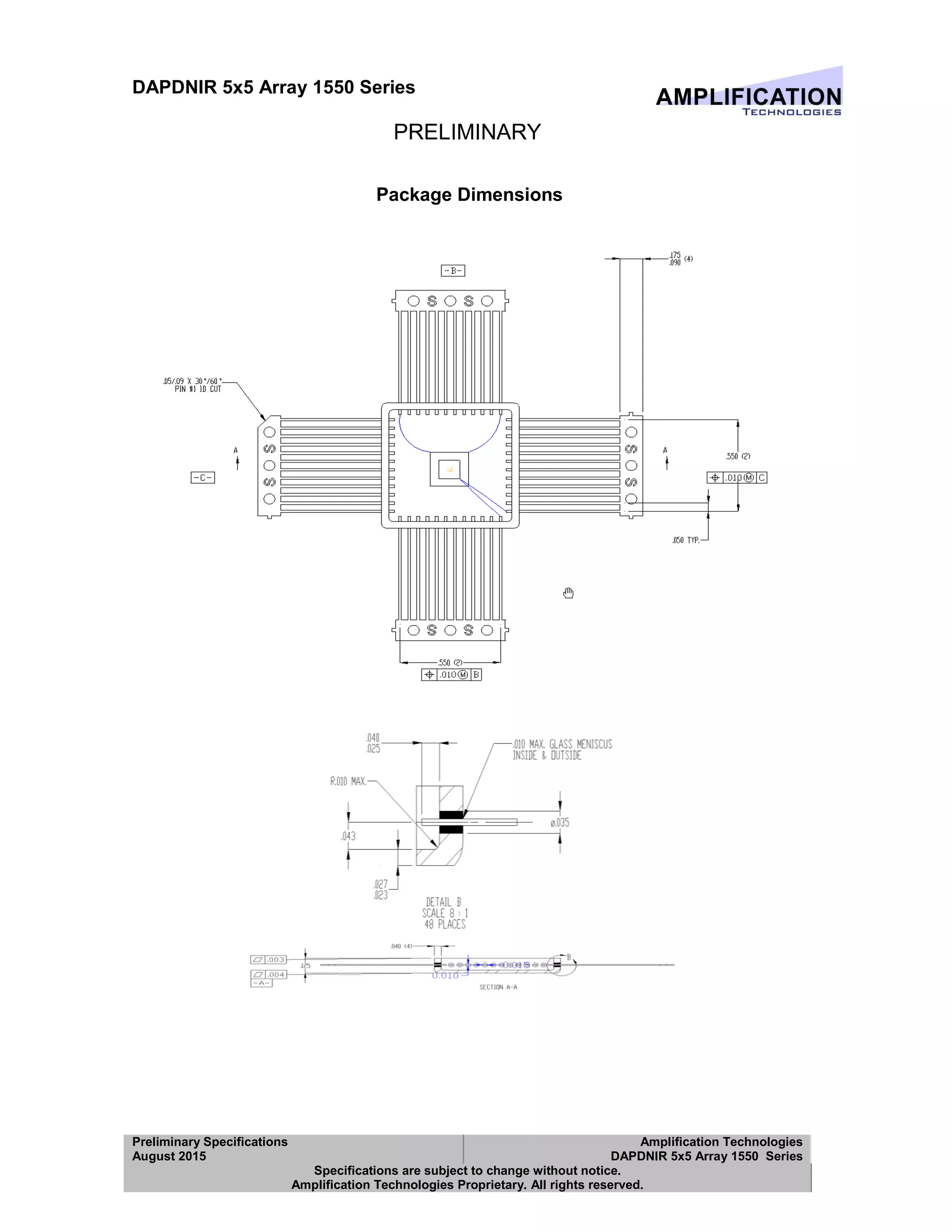 NIRDAPD_5x5_Array_1550_v03 | PDF