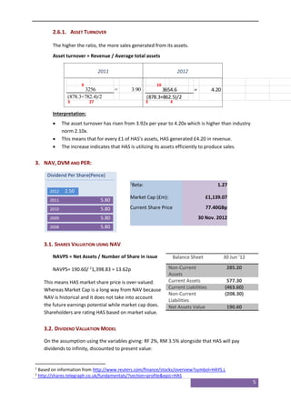 Corporate Financial Management Assignment - Ratio Analysis of Hays plc | PDF | Business ...