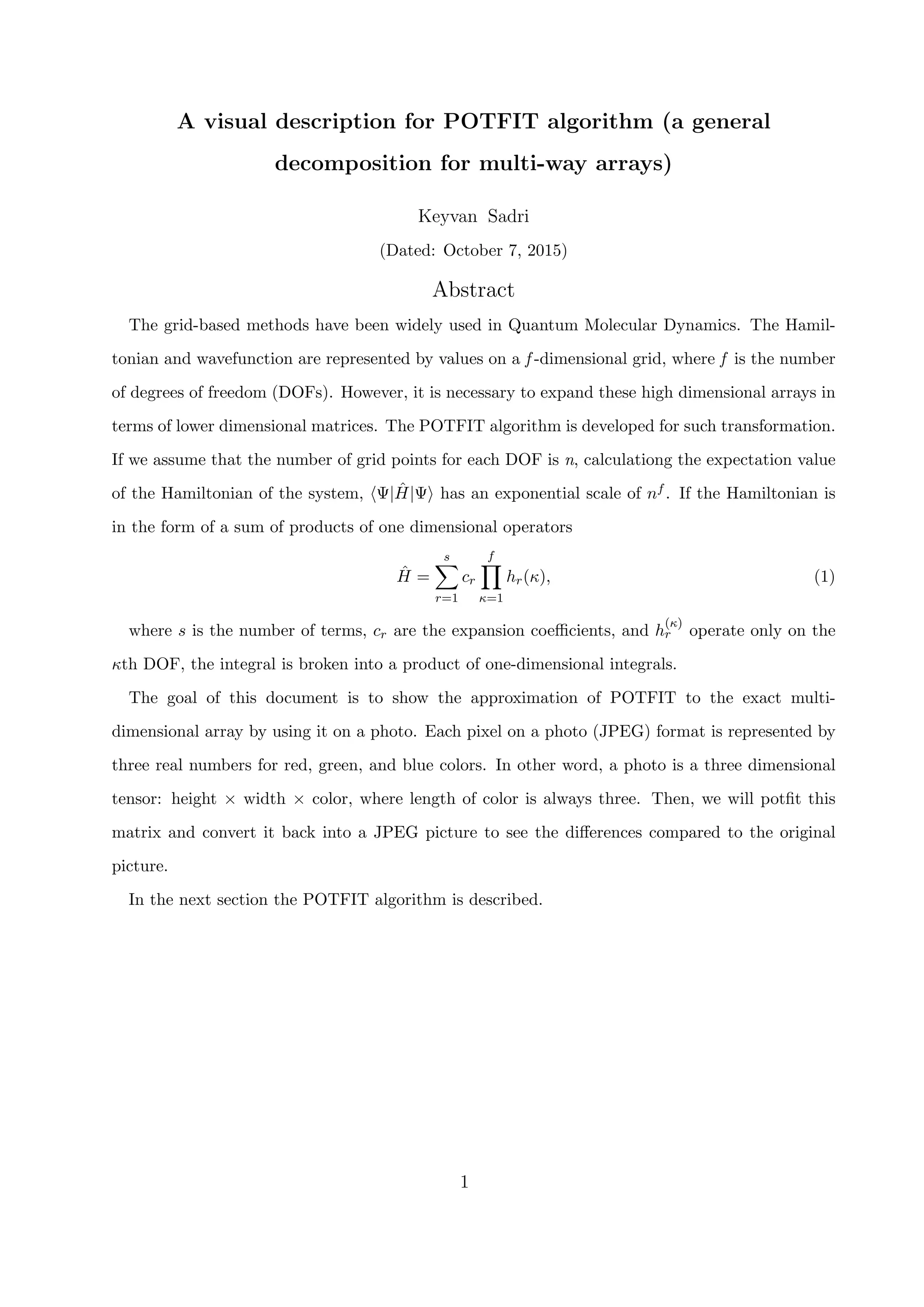 HOSVD-visualization | PDF