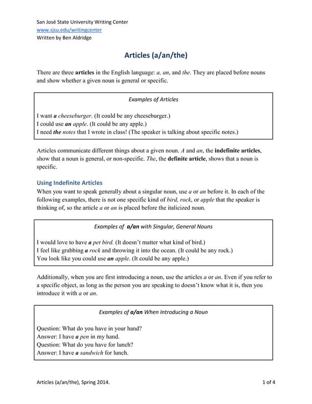 ArticleHandout | PDF