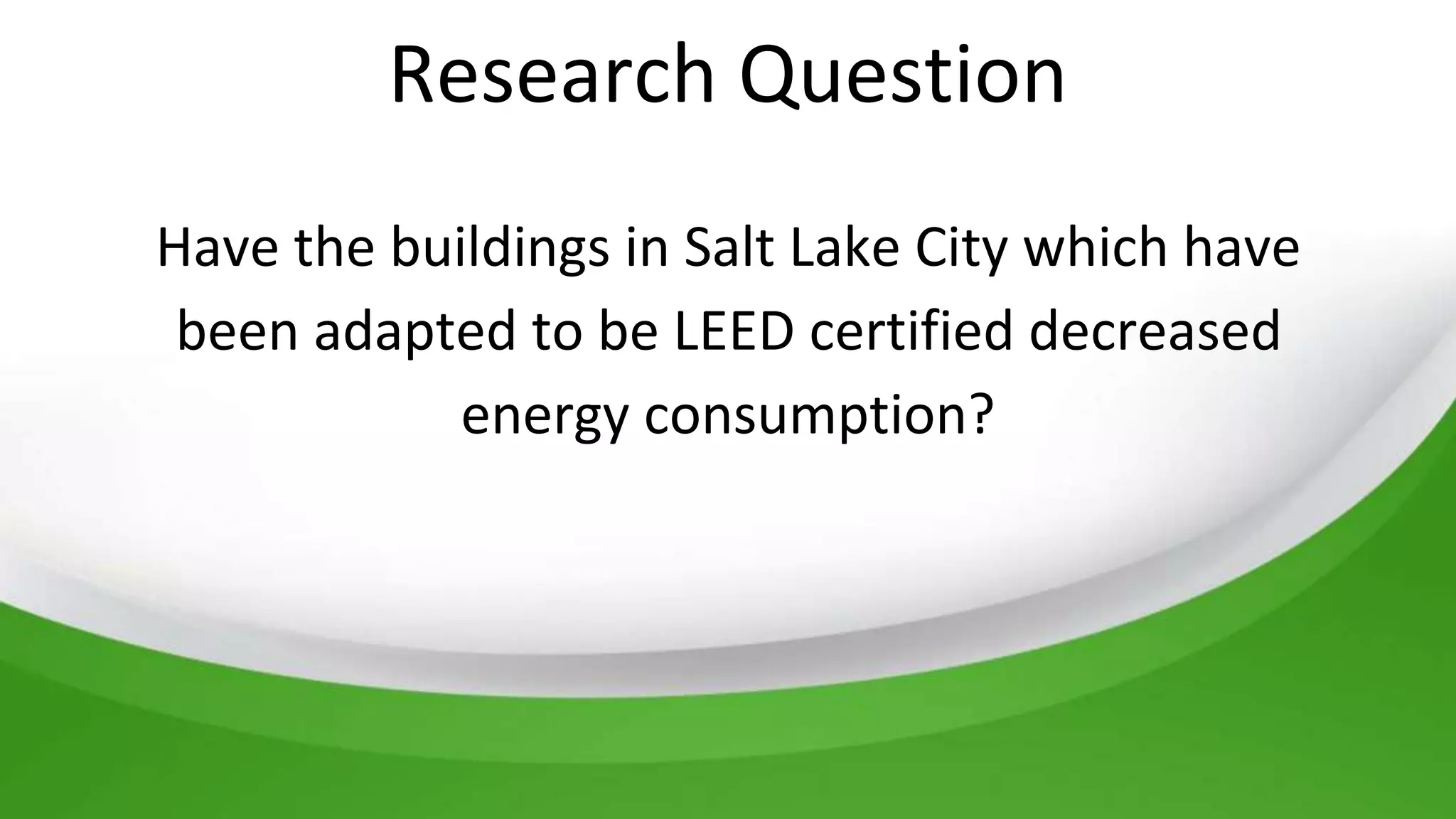 LEED Building Energy Consumption | PPT