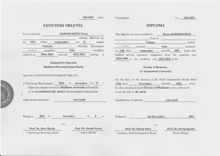 Diploma - Pooya | PDF