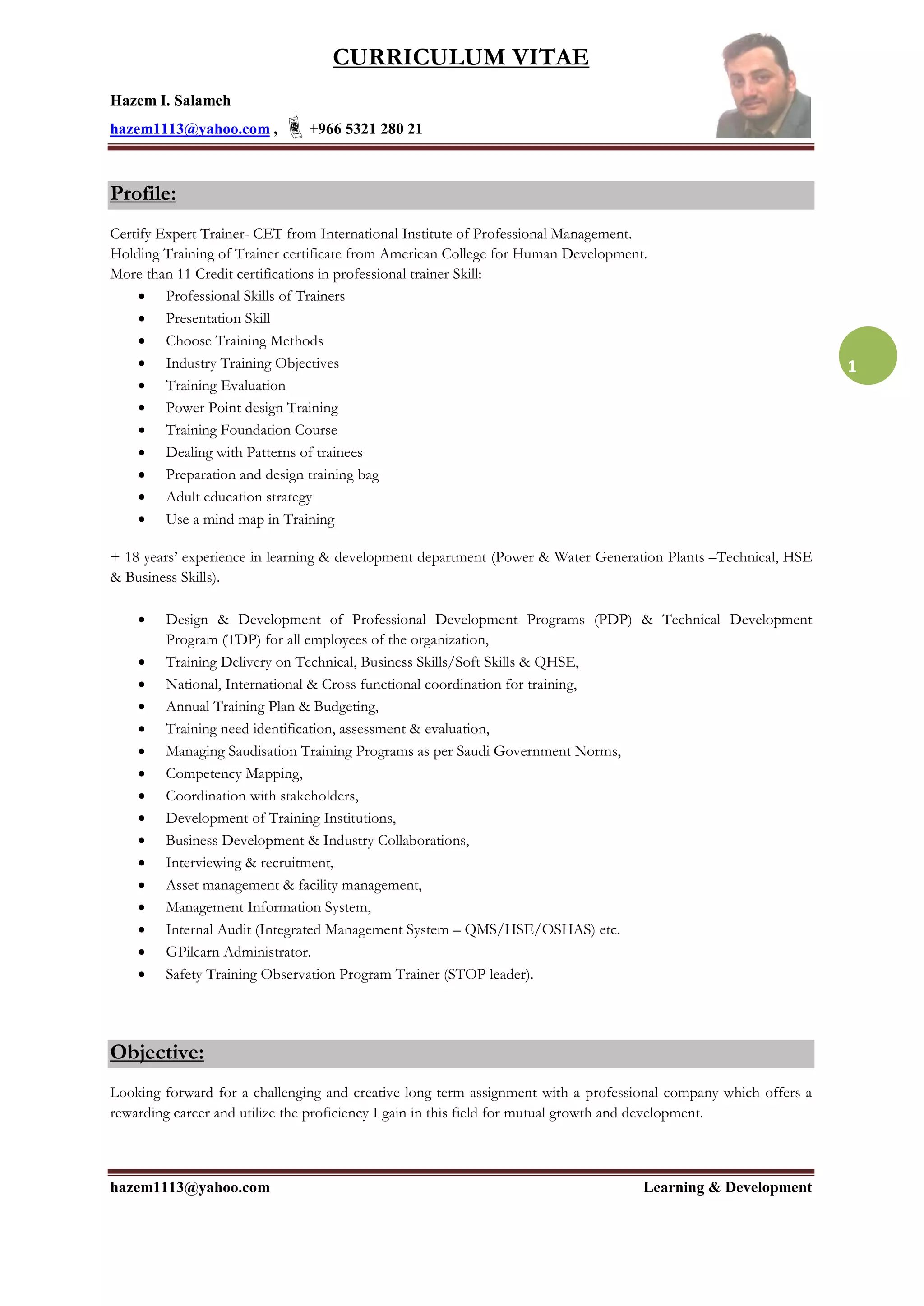 Hazem -Resume | PDF