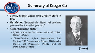 Kroger Presentation 2014 | PPTX