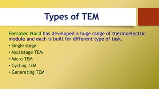 Ferrotec Nord Corporation | PPT