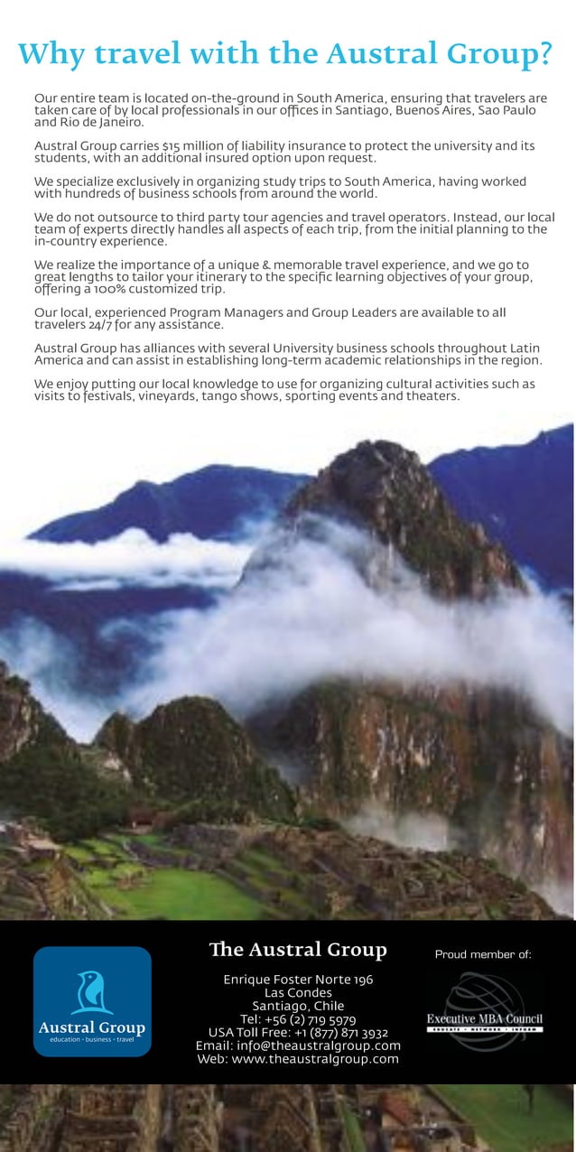 Austral Group Brochure 2015 | PDF