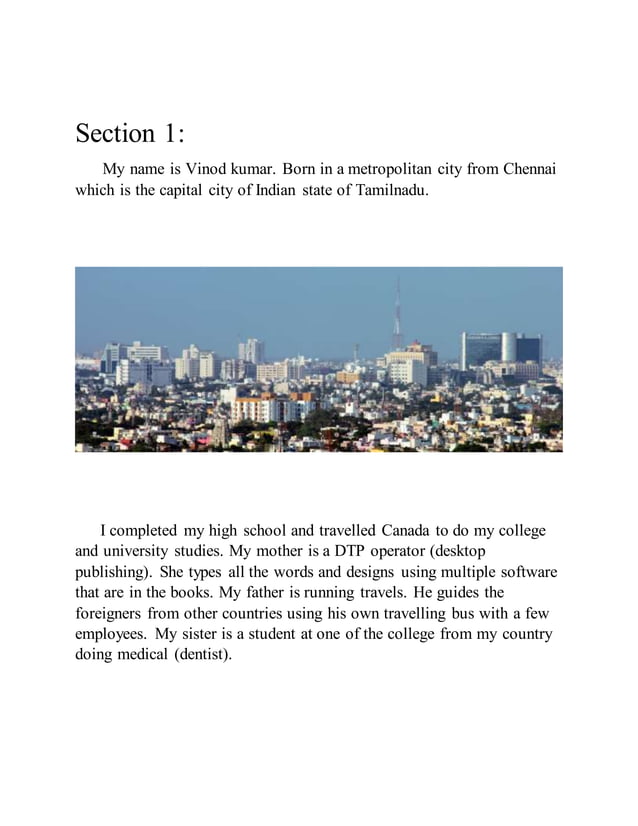 Self reflection assignment | PDF