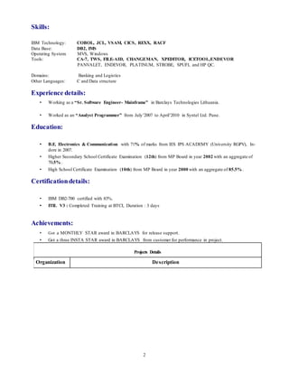 Saurabh_Mainframe_7_years_Resume | PDF