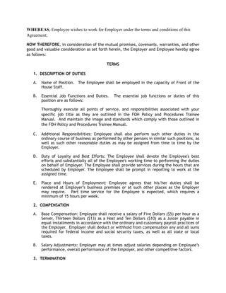 PFC Trainee Manual | PDF