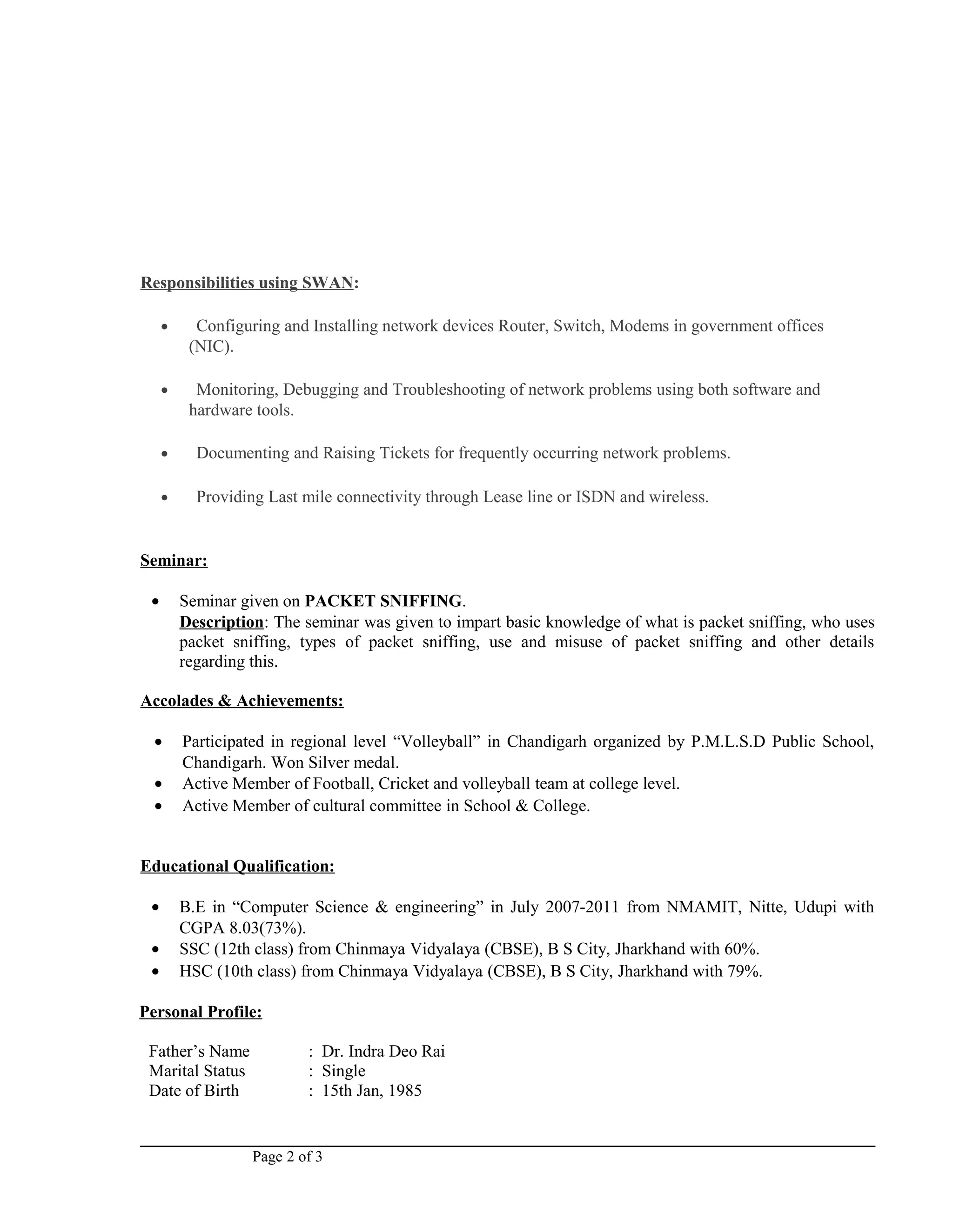 Dhirendra_Resume | DOC