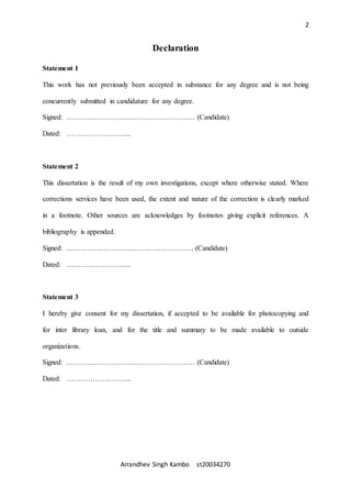 dissertation 1 | PDF