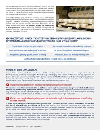 Synergetics-IIF-Food-and-Beverage | PDF