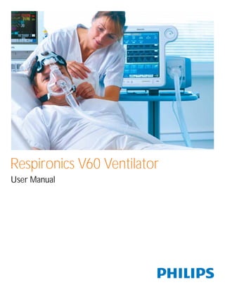 Respironics V60/V60 Plus Ventilator: User Manual PDF