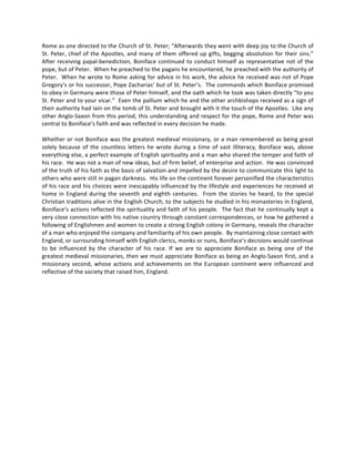 Medieval History - Writing Sample | PDF