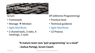 Scrum_XP_18Nov16 | PPT