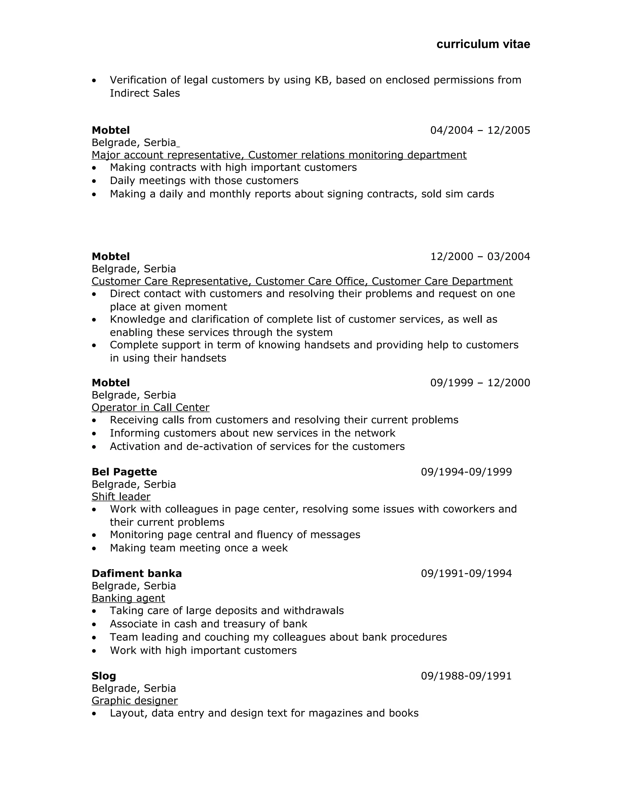 D Stankovic CV eng | DOC