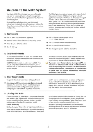 6500-M User Manual | PDF