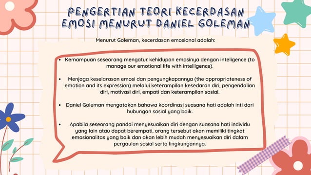 EDUP3103 : TEORI KECERDASAN EMOSI DANIEL GOLEMAN.pdf