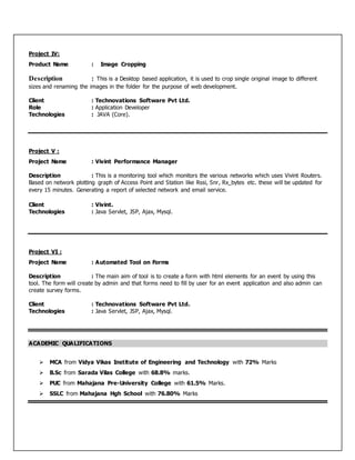 NaveenResume | DOCX | Web Development | Internet