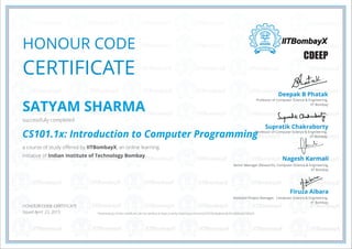 Certificate | PDF