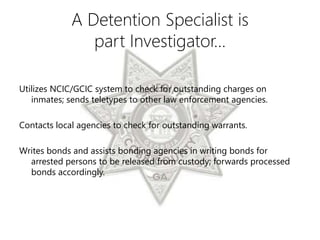 Det. Spec. PowerPoint | PPT