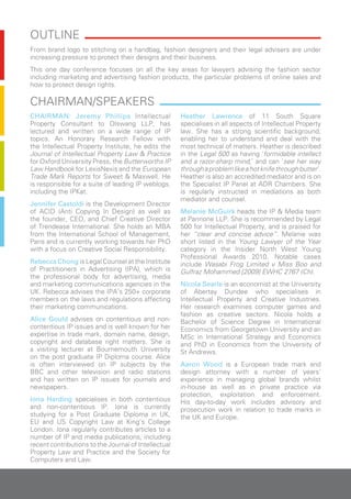 IP in the Fashion Industry | PDF