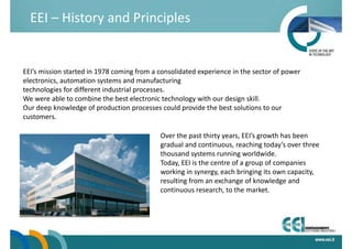 EEI_Company profile | PDF