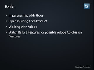 Coldfusion 9 and Railo | PDF