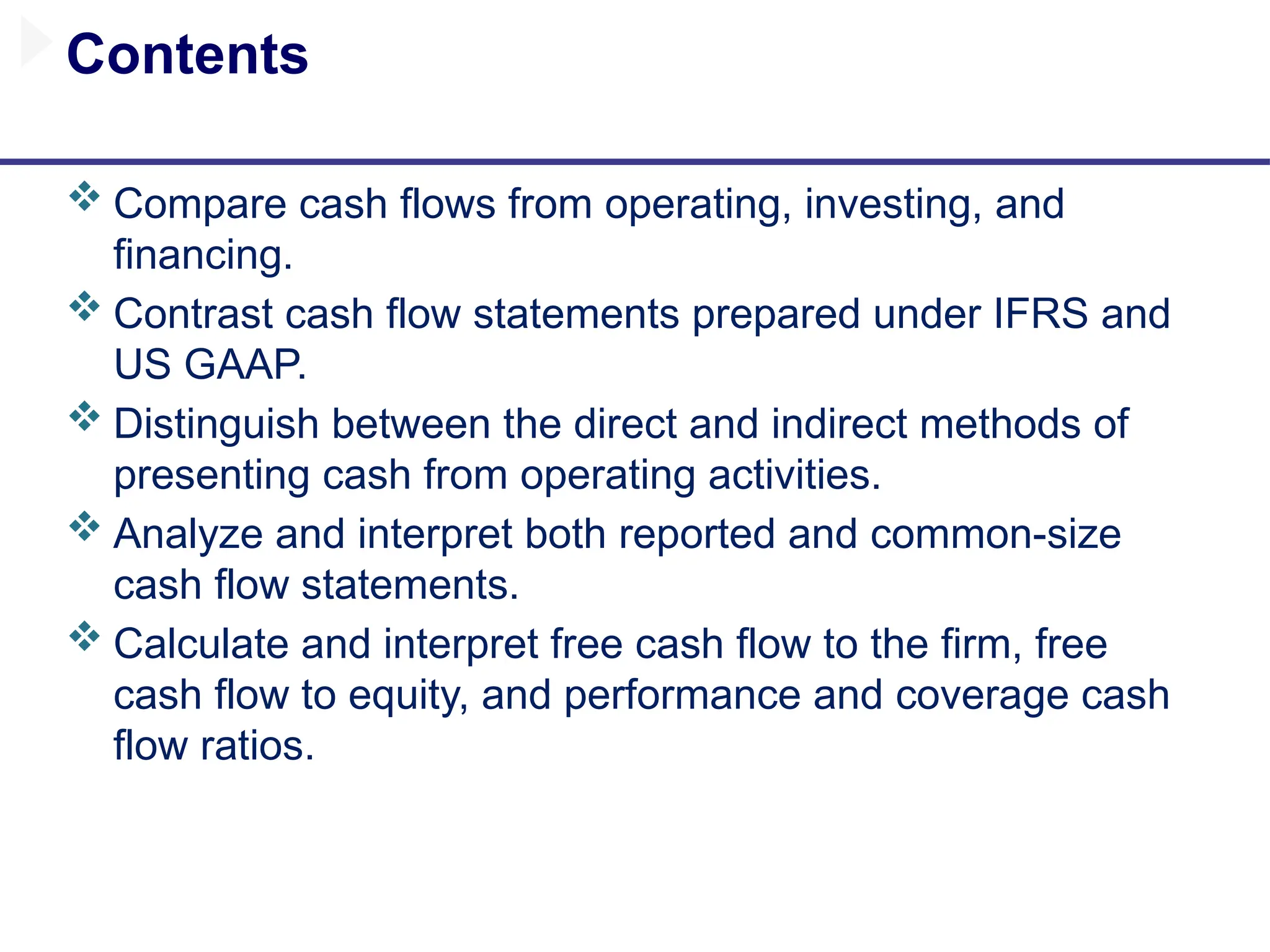 CFA-chapter 5 - Cash flows - handout.pptx