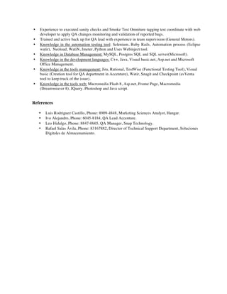 CV_LuisRuizGranados (1) | PDF | Web Development | Internet