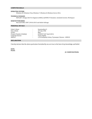 Resume | PDF