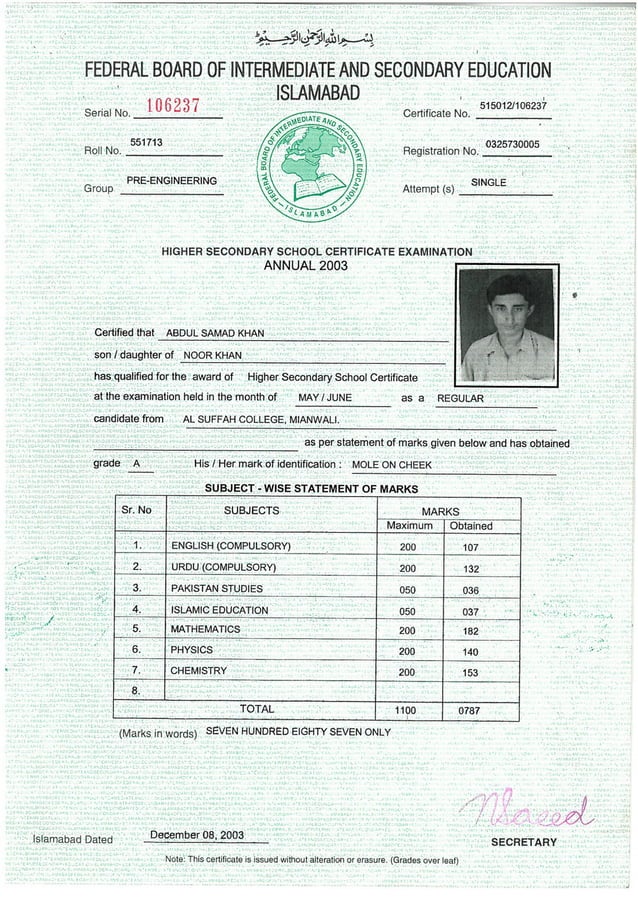 All Educational Transcripts | PDF