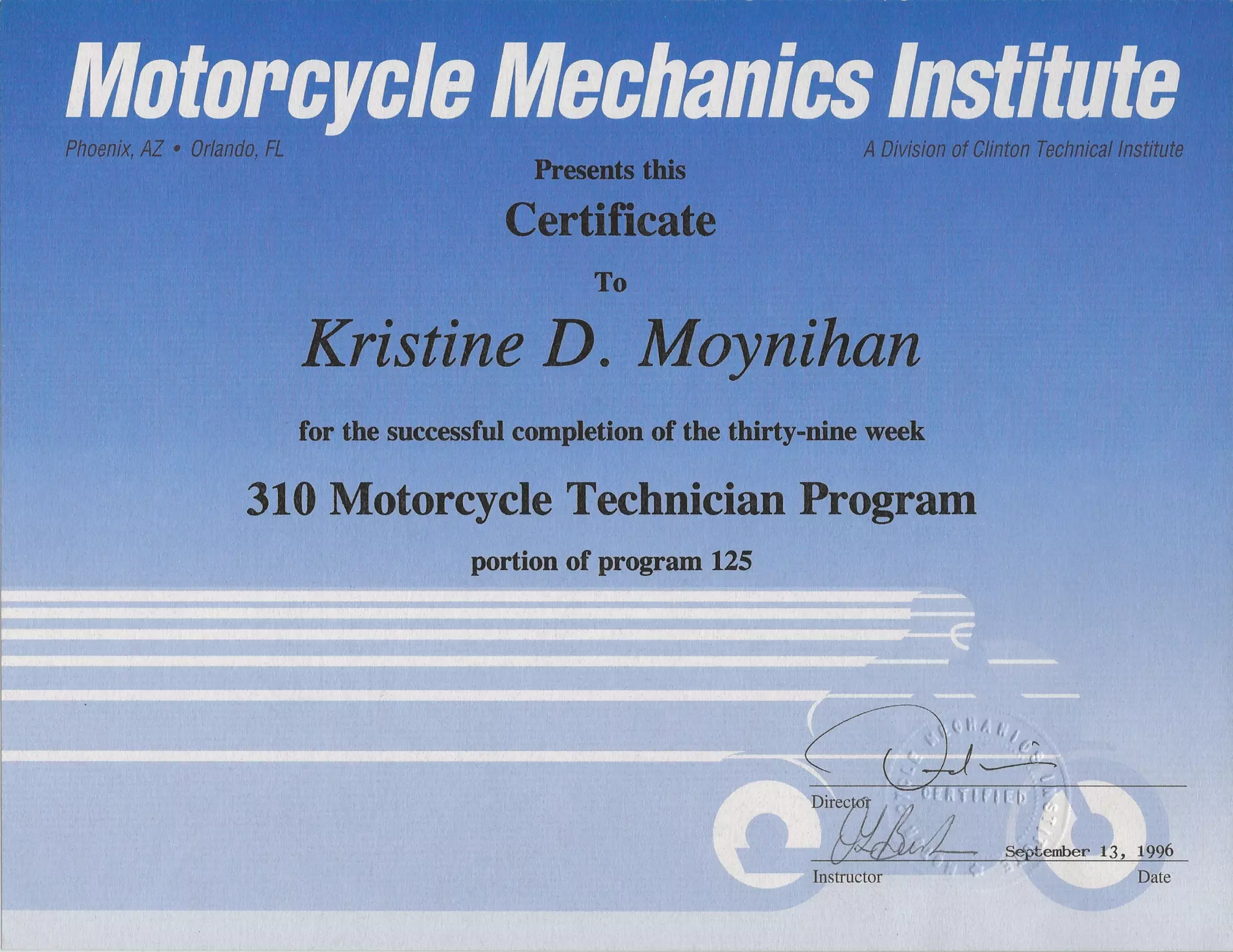 MMI CERTIFICATE OF COMPLETION | PDF