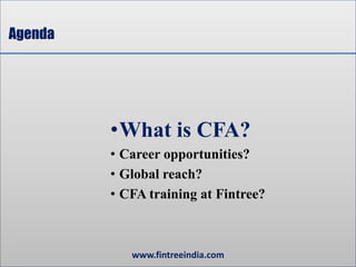 CFA Information | PDF