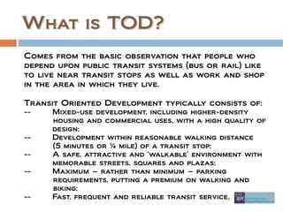 TOD Presentation-PDF_-part-I | PPT