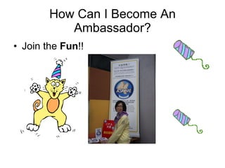 Cfa europe ambassador ppt pres | PPT