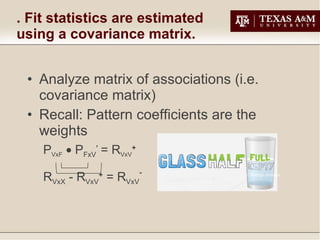 CFA Fit Statistics | PPT