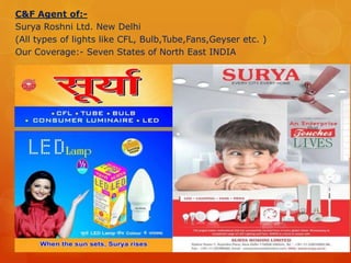 C&F Agent profile for North East India | PPTX