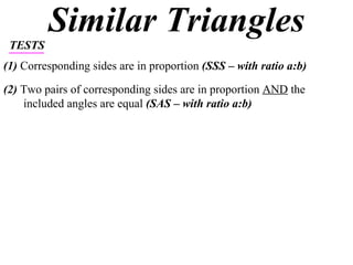 11X1 T06 05 Similar Triangles | PPT