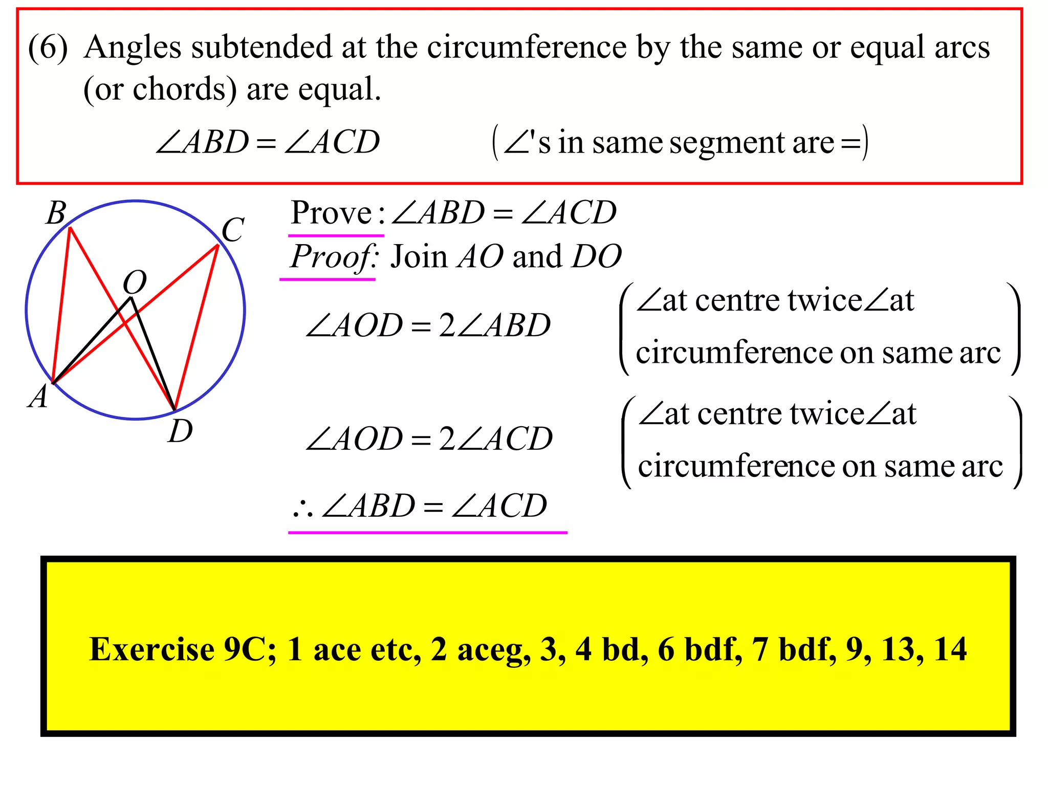 11X1 T07 03 angle theorems 2 | PPT
